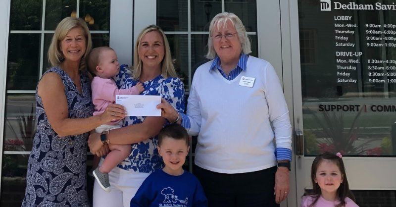 Dedham Savings Community Foundation Supports St. John's Nursery School ...