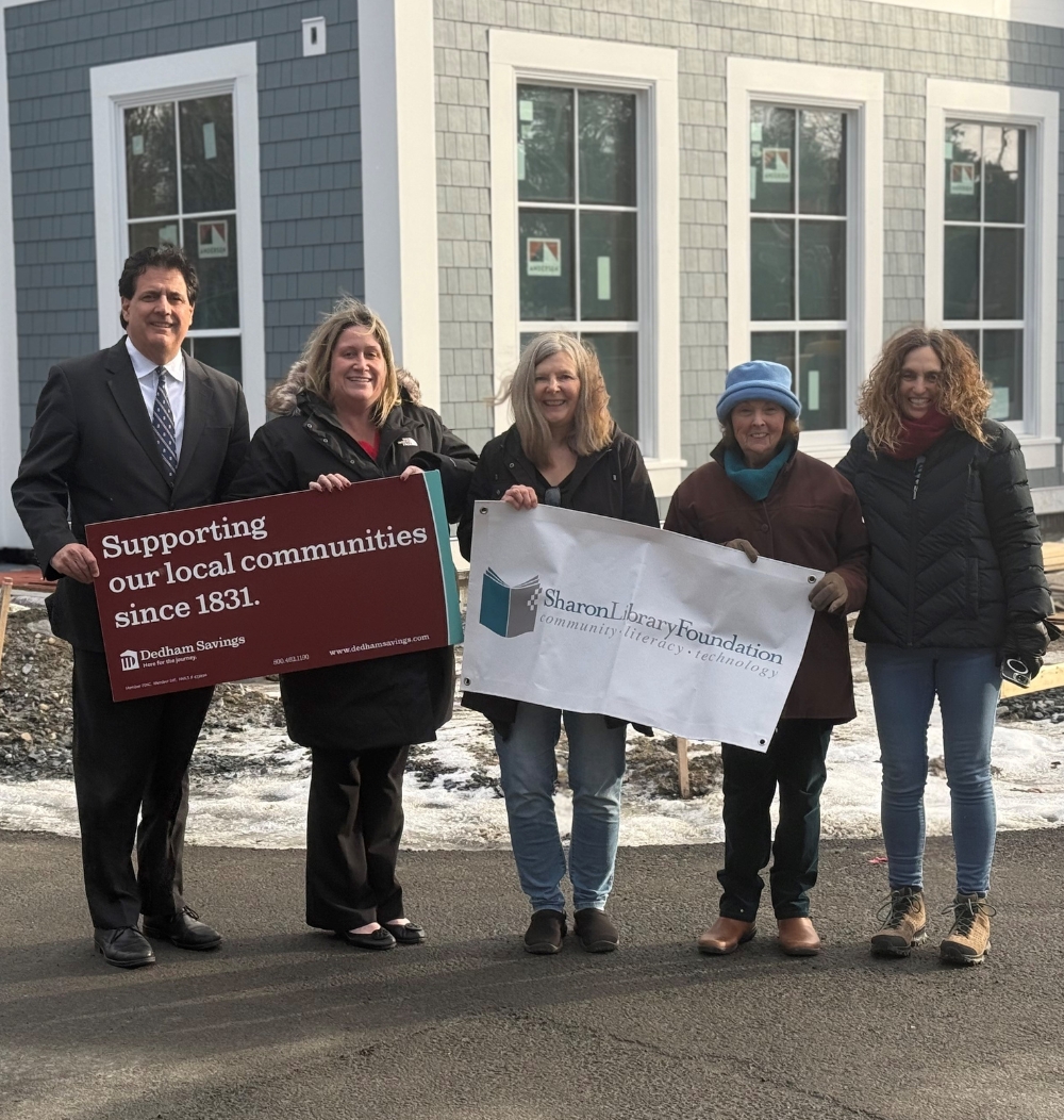 Dedham Savings Community Foundation Supports Sharon Public Library ...